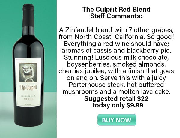 The Culprit is Back -Less than $10 for Limited time