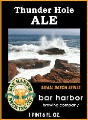 Bar Harbor Brewing Company Thunder Hole Ale 4 pack 16 oz. Can - Yankee ...