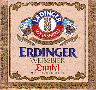 Erdinger Weissbrau Dunkel Weisbier 4 pack 16 oz. Can - Argonaut Wine ...