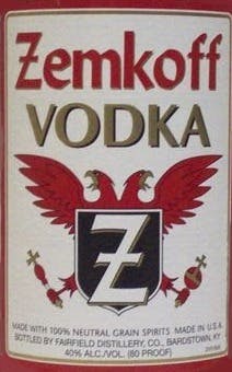 Zemkoff Vodka 375ml - Micky Finn's