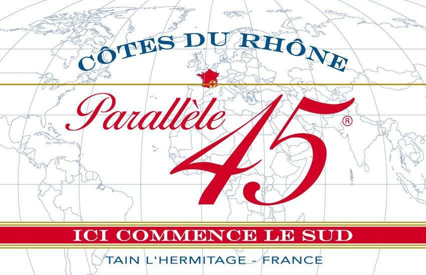 Domaine Paul Jaboulet Aîné Côtes du Rhône Parallele 45 Rouge 750ml ...