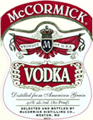 McCormick Vodka 1L - Argonaut Wine & Liquor