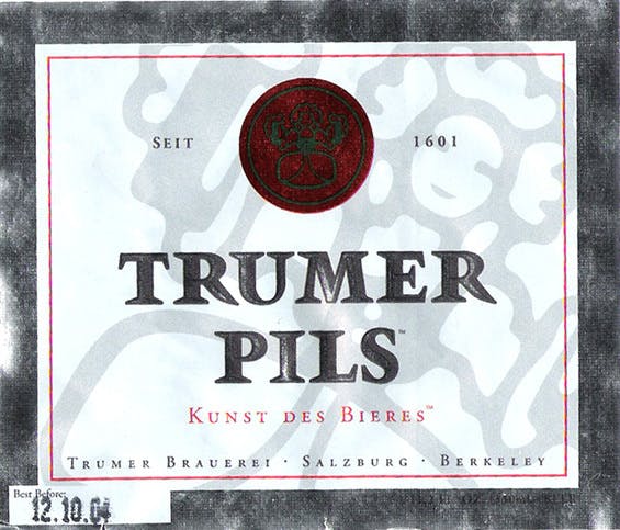 Trumer Pils Pilsner 6 pack 12 oz. Bottle - Argonaut Wine & Liquor