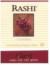Rashi Claret 750ml - Hudson Wine Co.