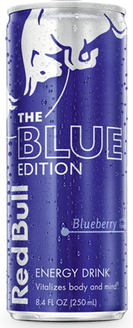 Red Bull The Blue Edition - Blueberry 4 pack 8 oz. Can - Yankee Spirits