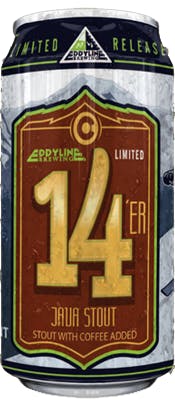 Eddyline Brewing 14'er Java Stout 6 pack 16 oz. Can - Argonaut Wine ...