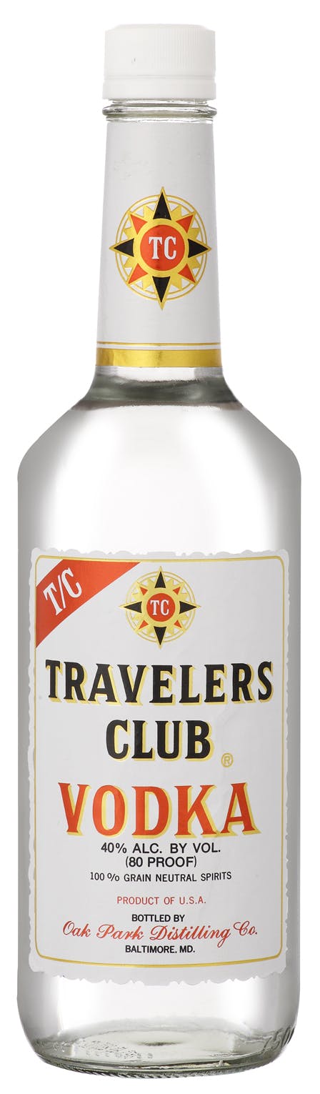 Travelers Club Vodka 200ml Plastic Bottle - Vine Republic