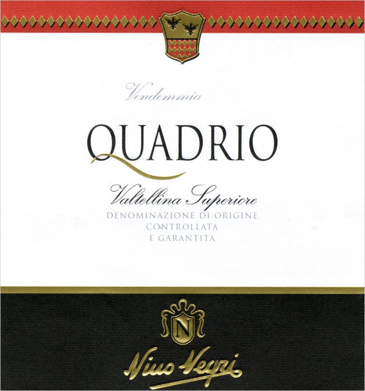 Nino Negri Quadrio 750ml - Stirling Fine Wines
