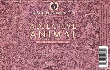 Wiseacre Adjective Animal Imperial IPA 4 pack 12 oz. Can - Cheers Wines ...