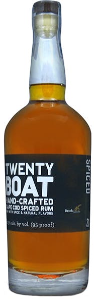 Twenty Boat Cape Cod Spiced Rum 750ml - Yankee Spirits