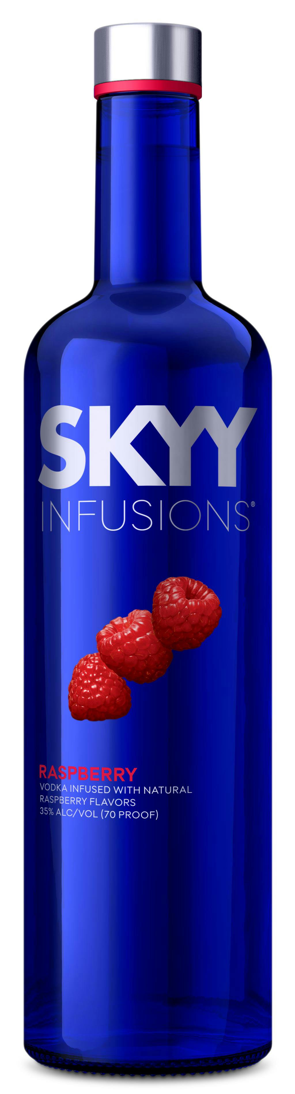 Skyy Infusions Raspberry Vodka 750ml - Yankee Spirits