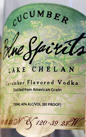 Blue Spirits Distilling Cucumber Vodka 750ml - Order Liquor Online
