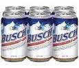 Busch Beer 6 pack 16 oz. Can - Order Liquor Online