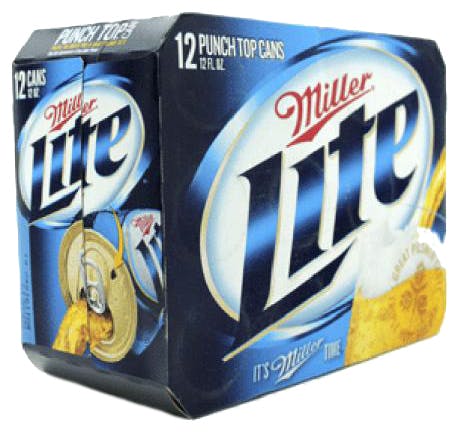 Miller Lite 12 pack Can - Stirling Fine Wines