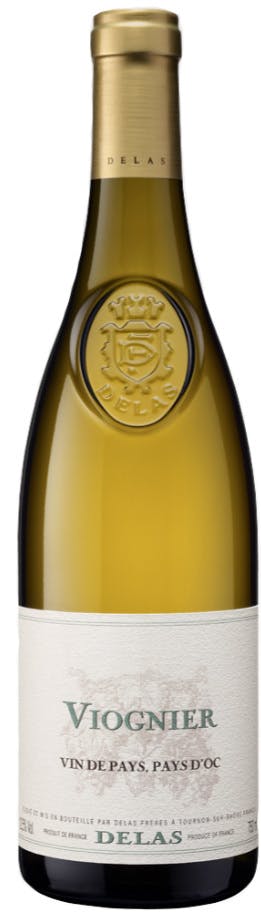 Delas Frères Vin de Pays d'Oc Viognier 750ml - Yankee Spirits