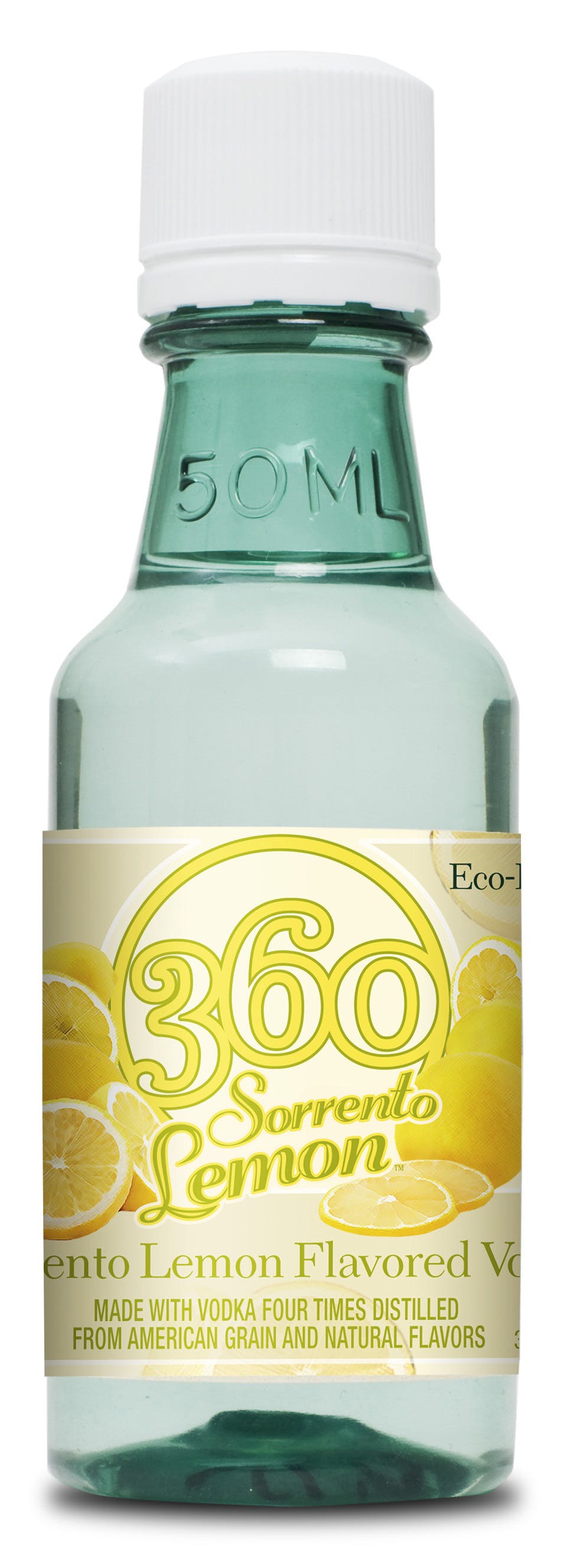 360 Vodka Sorrento Lemon Vodka 750ml - The Wine Guy