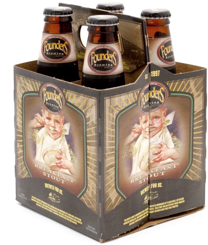 Founders Brewery Breakfast Stout 4 pack 12 oz. Bottle - Yankee Spirits