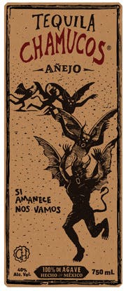 Chamucos Añejo Tequila 750ml - Yankee Spirits