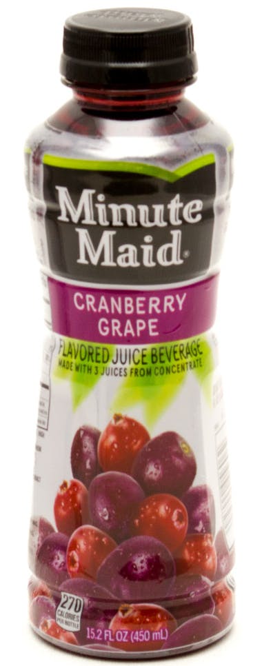 Minute Maid Cranberry Grape 12 oz. - Yankee Spirits
