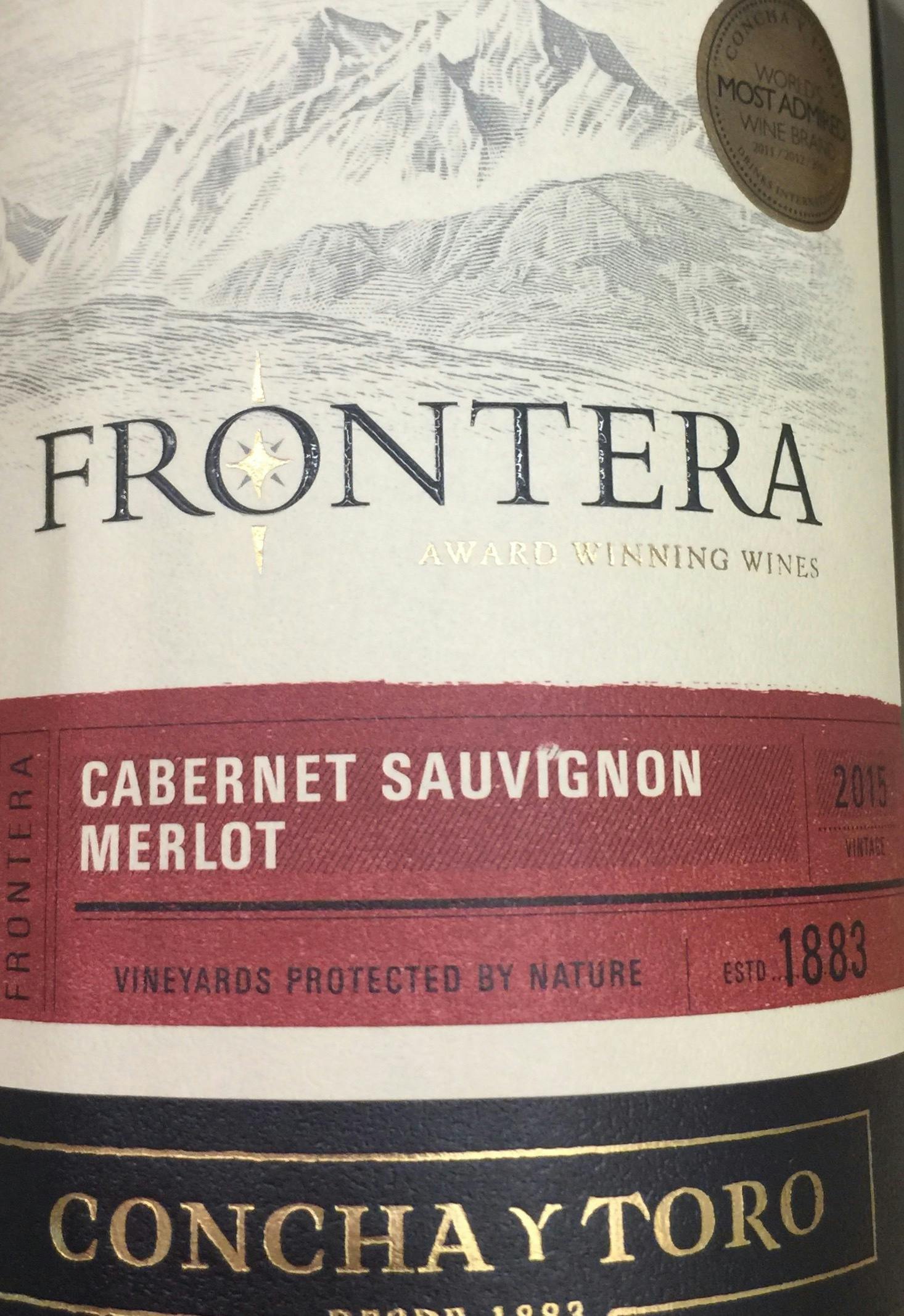 Concha y Toro Frontera Cabernet Sauvignon Merlot 2022 1.5L - Allendale ...