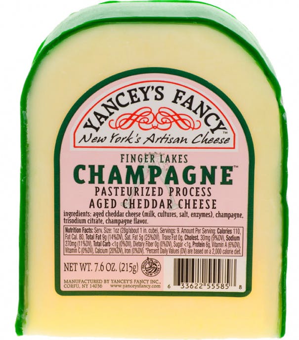Yancey's Fancy Champagne Cheddar 7.5 oz - Buster's Liquors & Wines