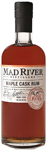 Mad River Distillers Maple Cask Rum 750ml - Yankee Spirits