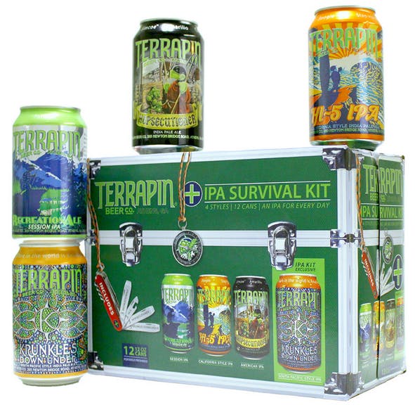Terrapin Beer Co Survival Kit Ipa 12 Pack 12 Oz Busters Liquors And Wines