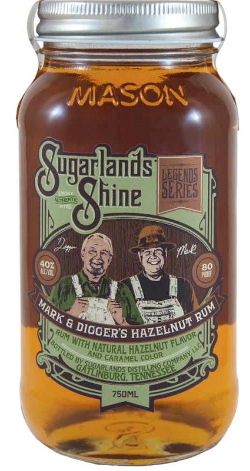 Sugarlands Distilling Co. Mark And Digger's Hazelnut Rum 50ml - Buster ...