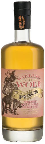 William Wolf Peach Whiskey 750ml - Yankee Spirits