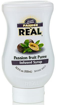 Real Ingredients Purple Passion Fruit Puree Infused Syrup 16.9 oz ...