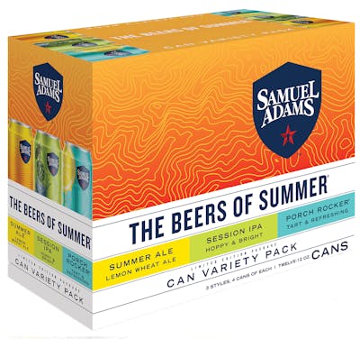 Samuel Adams Beers Of Summer Variety Pack 12 pack 12 oz. Can - Vine Republic