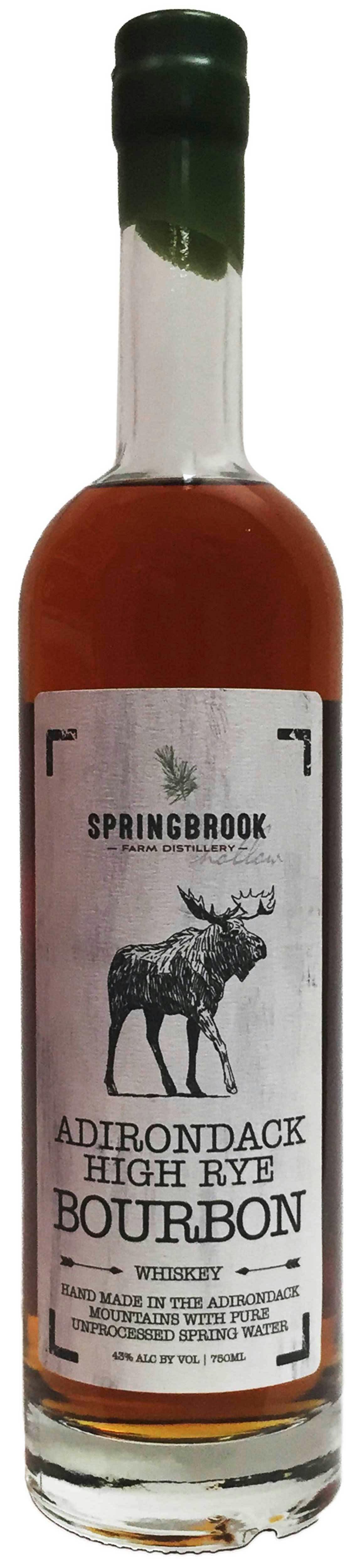 Springbrook Hollow Farm Distillery Adirondack High Rye Bourbon 750ml ...