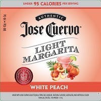 Jose Cuervo Authentic Cuervo White Peach Light Margarita 4 pack 200ml ...