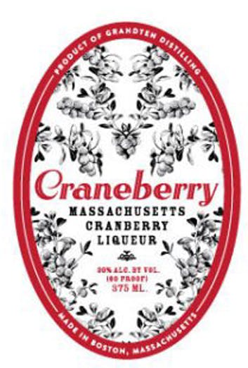 GrandTen Craneberry Cranberry Liqueur 750ml - Yankee Spirits