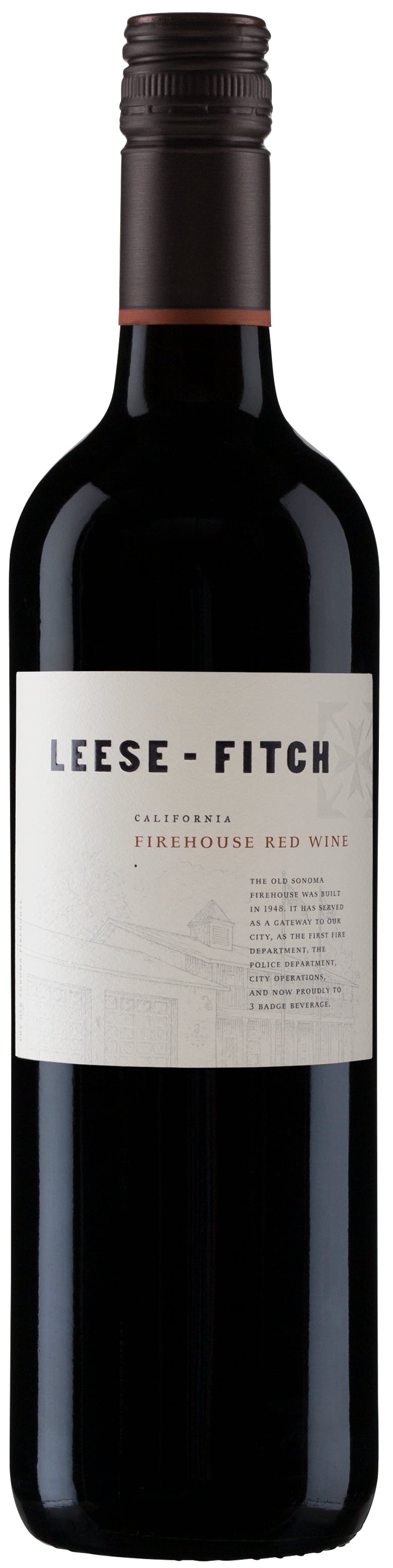 Leese Fitch Firehouse Red 750ml - Yankee Spirits