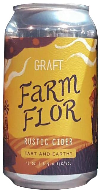Graft Cider Farm Flor 4 pack 12 oz. Can - Petite Cellars