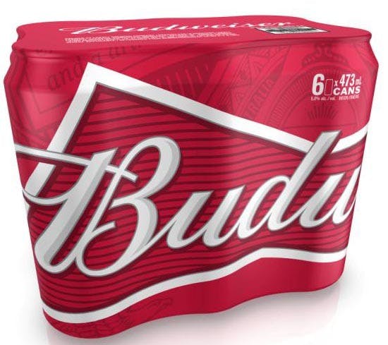 Budweiser Beer 6 pack 16 oz. Can - Order Liquor Online