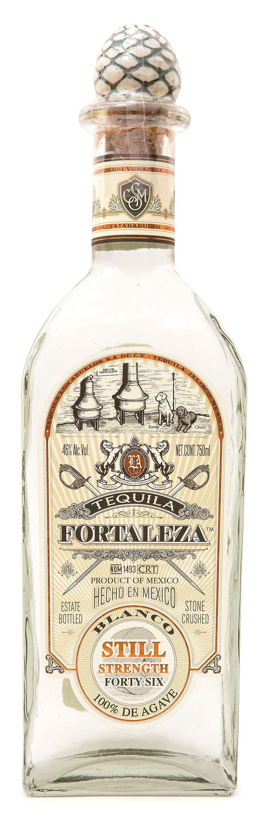 Fortaleza Still Strength Blanco Tequila 750ml - Bruce Park Liquors