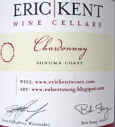 Eric Kent Sonoma Coast Chardonnay 2012 750ml - Stirling Fine Wines