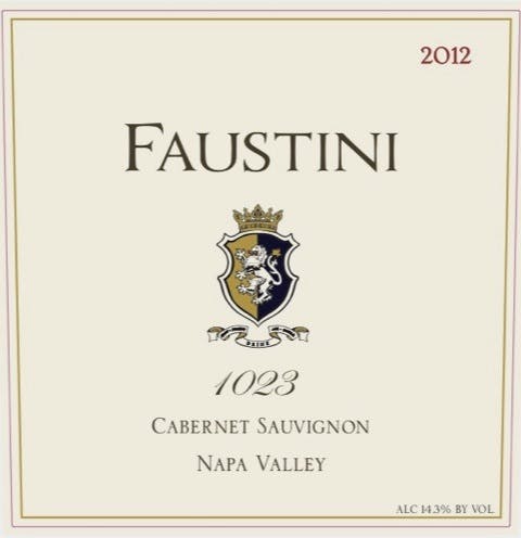 Faustini 1023 Cabernet Sauvignon 2012 750ml - Bottle Shop of Spring Lake