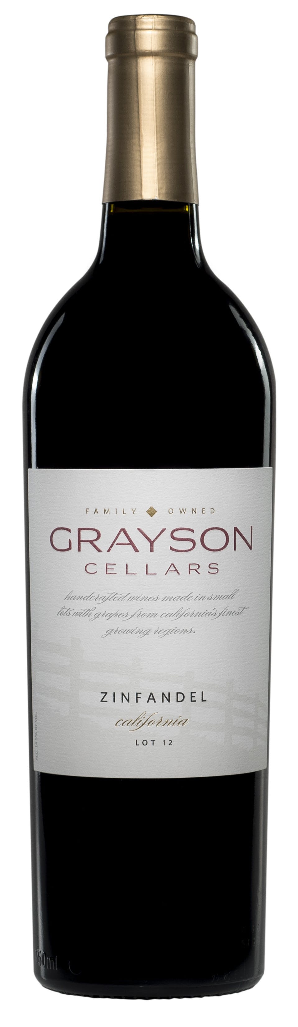 Grayson Cellars Lot 12 Zinfandel 750ml - Yankee Spirits