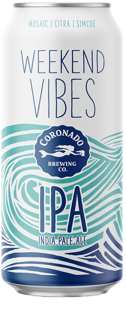 Coronado Brewing Company Weekend Vibes 6 pack 16 oz. Can - Yankee Spirits