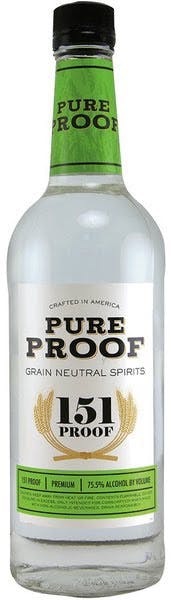 Pure Proof Grain Neutral Spirit 750ml - The Wine Guy