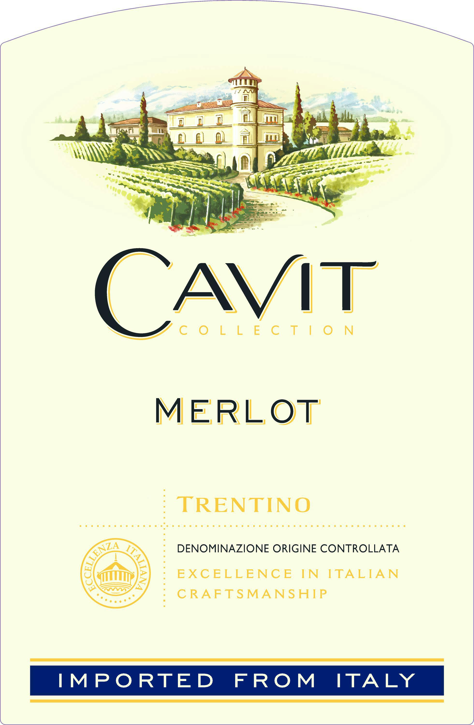 Cavit Merlot 750ml - Yankee Spirits