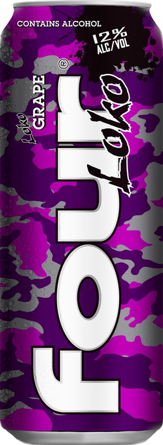 Four Loko Grape 24 oz. - Kelly's Liquor