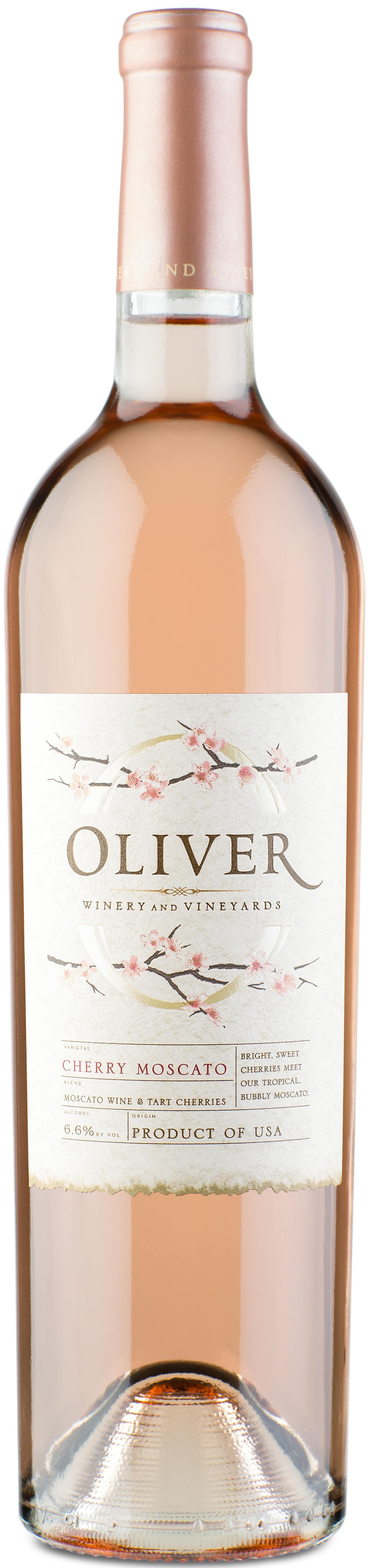 Oliver Winery Vineyards Cherry Moscato 750ml Liquors Inc