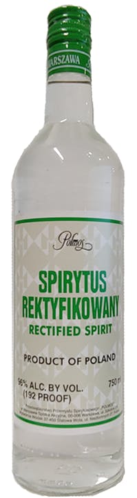 Polmos Warszawa Spirytus Rektyfikowany 192 proof 750ml - Toast Wines by ...