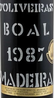 D'Oliveira Boal Madeira 1987 750ml - Toast Wines by Taste