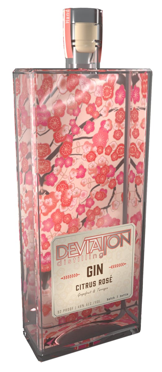 Deviation Distilling Citrus Rose Gin 750ml - Argonaut Wine & Liquor