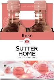 Sutter Home Rose 4 pack 187ml Plastic Bottle - Argonaut Wine & Liquor